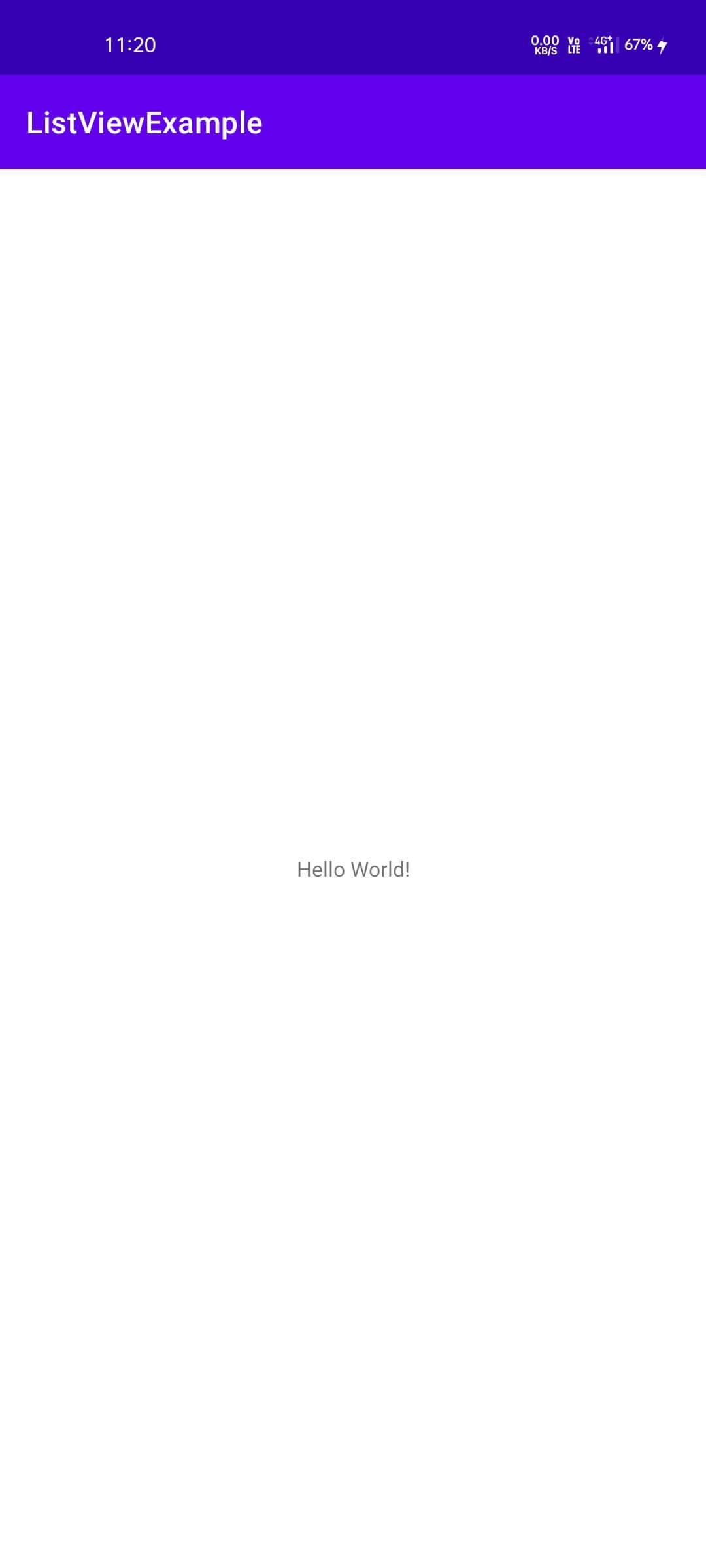 Listview in Android with Example