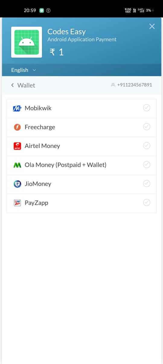 Razorpay Integration in Android Studio